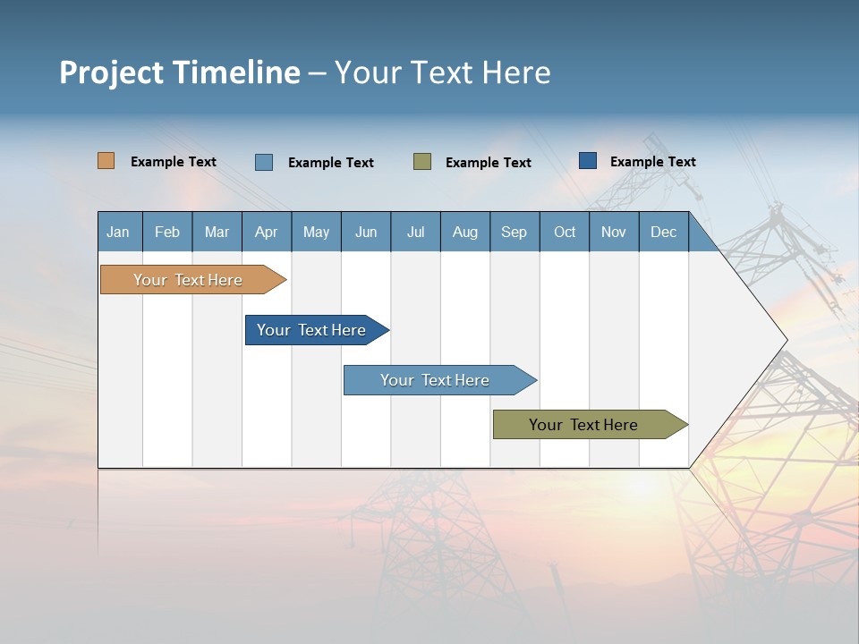 Pylon Energetic Tower PowerPoint Template - Download now for free ...