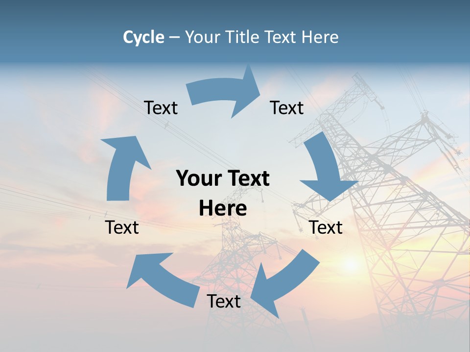 Pylon Energetic Tower PowerPoint Template - Download now for free ...
