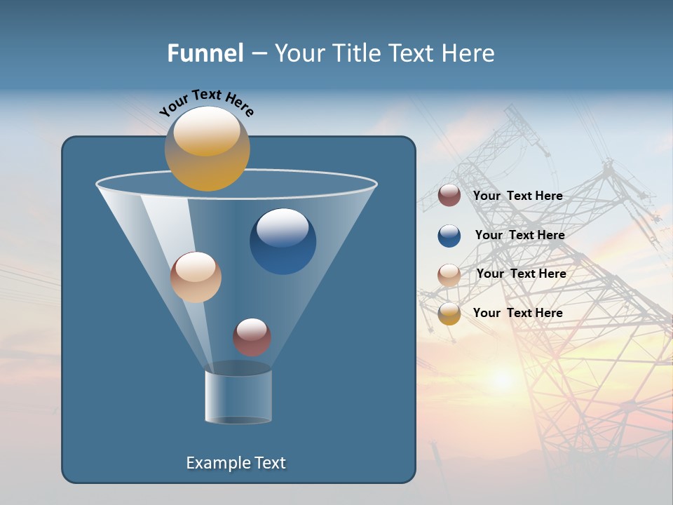 Pylon Energetic Tower PowerPoint Template - Download now for free ...