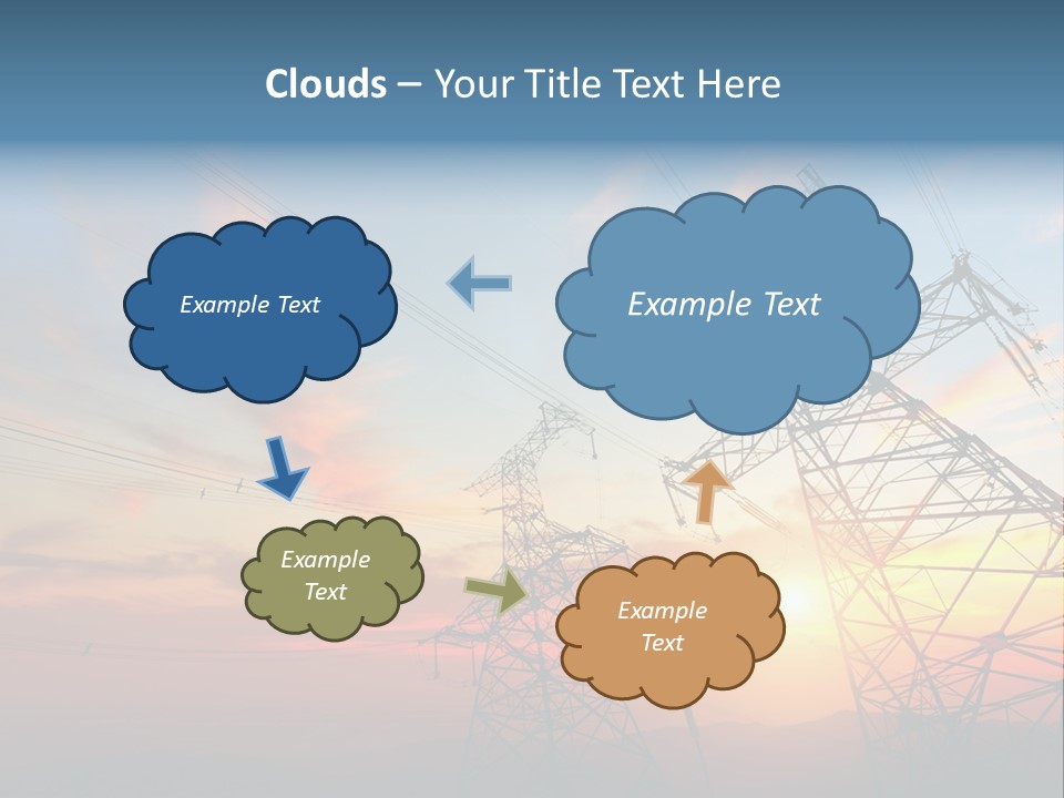 Pylon Energetic Tower PowerPoint Template - Download now for free ...
