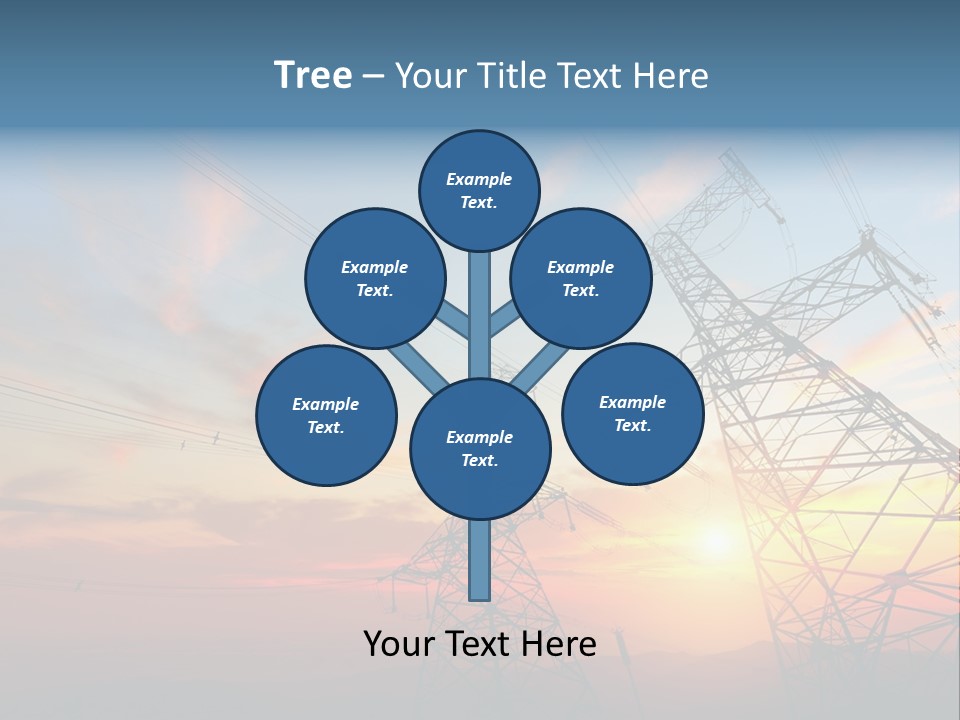 Pylon Energetic Tower PowerPoint Template - Download now for free ...