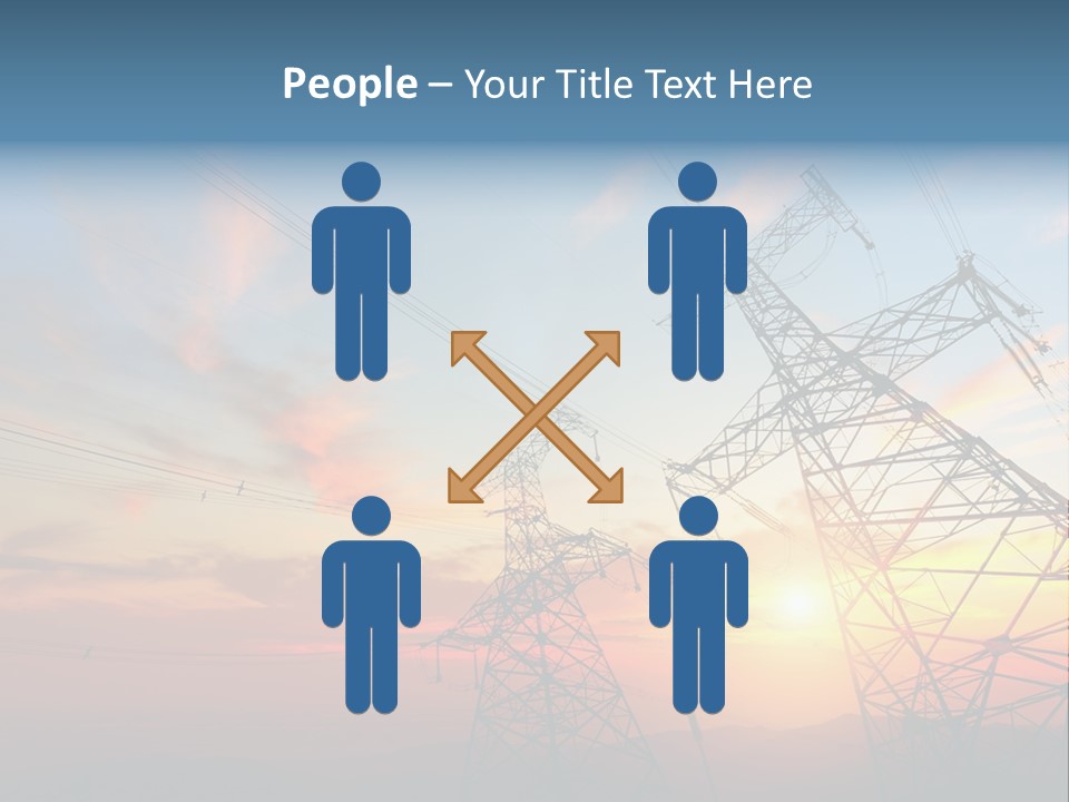 Pylon Energetic Tower PowerPoint Template - Download now for free ...