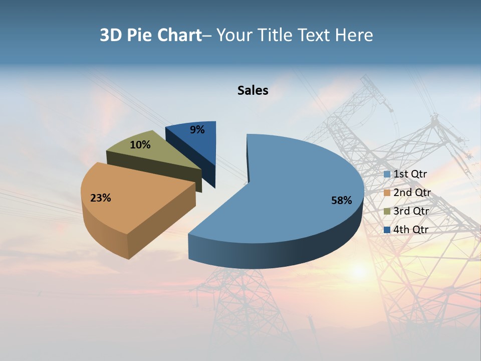 Pylon Energetic Tower PowerPoint Template - Download now for free ...